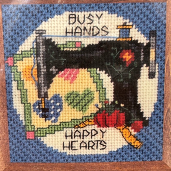 Dimensions | Art | Dimensions Needlepoint Kit Happy Hearts Small ...